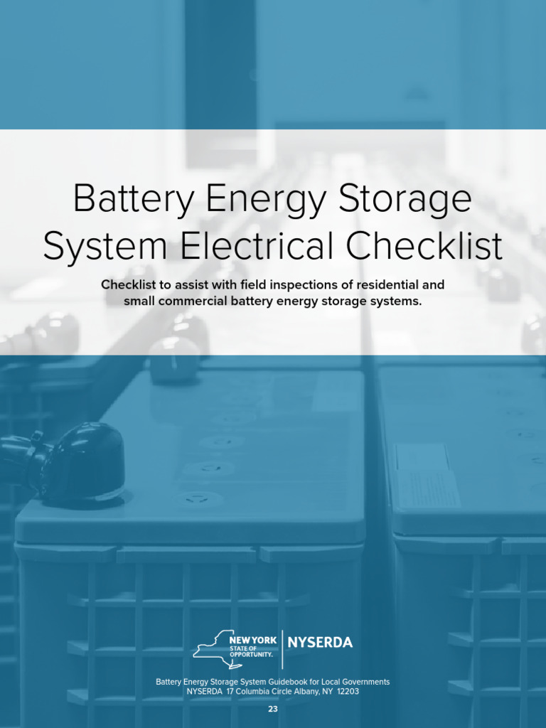 Electrical Checklist | PDF | Electrical Wiring | Power Inverter