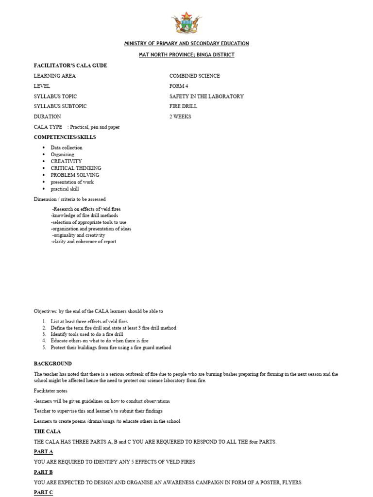 Combined Science Component 4 | PDF | Learning | Creativity