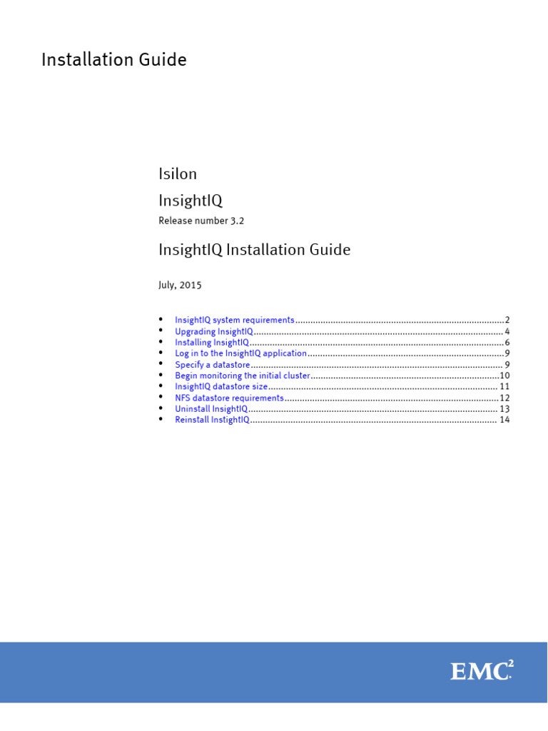 Insightiq Installation Guide 3 2 | PDF | Ip Address | World Wide Web