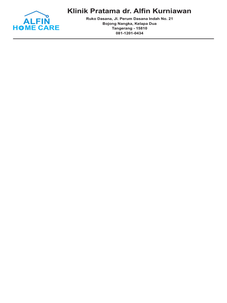 Kop Klinik Pratama DR Alfian | PDF