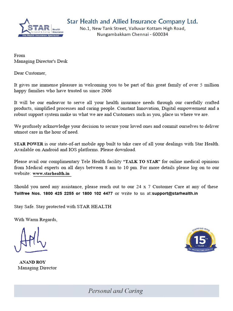 Welcome Document Pdf