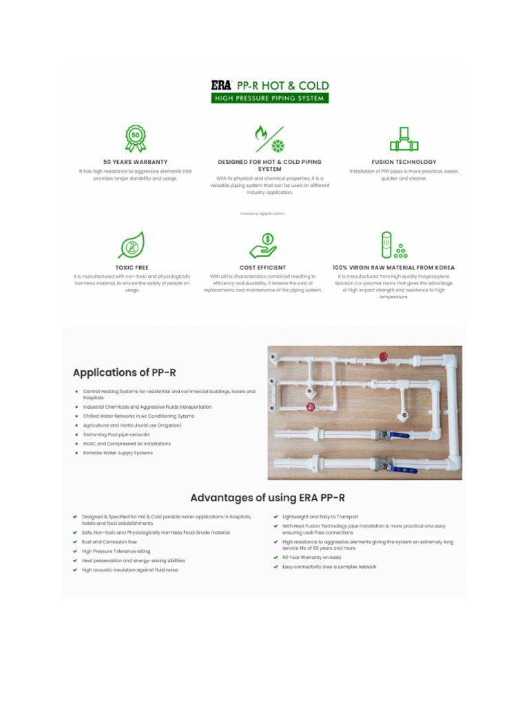 ERA PPR Technical Data Sheet | PDF