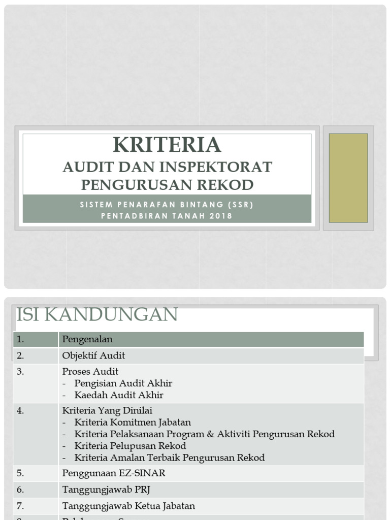 Arkibnegara - Nota Taklimat SSR Pentadbiran Tanah 2018 v3 - 22.1.2018 | PDF