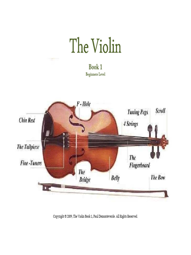 The Violin-Book 1 | PDF | Violin | String Instruments