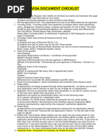 France Visa Application Checklist | PDF