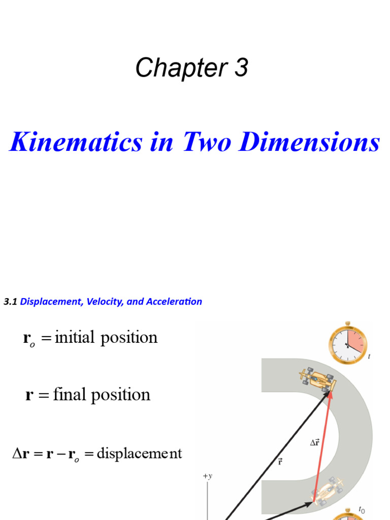 Chapter04 Motion in 2D | PDF | Acceleration | Kinematics