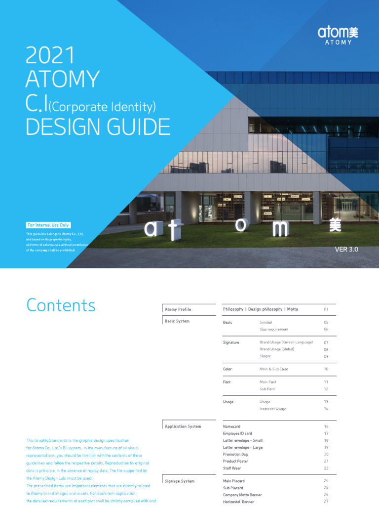 Atomy CI Manual | PDF