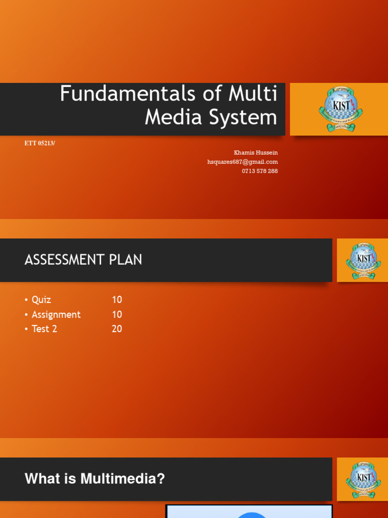 Multimedia - LECTURE 1 | PDF | Multimedia | Digital Technology