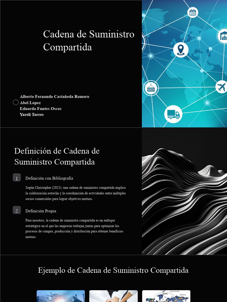 Cadena de Suministro Compartida | PDF | Logística | Negocios económicos