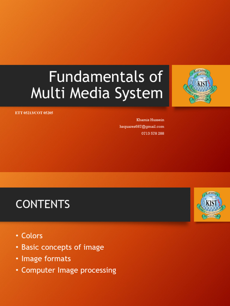 Multimedia - LECTURE 2 | PDF | Color | Rgb Color Model