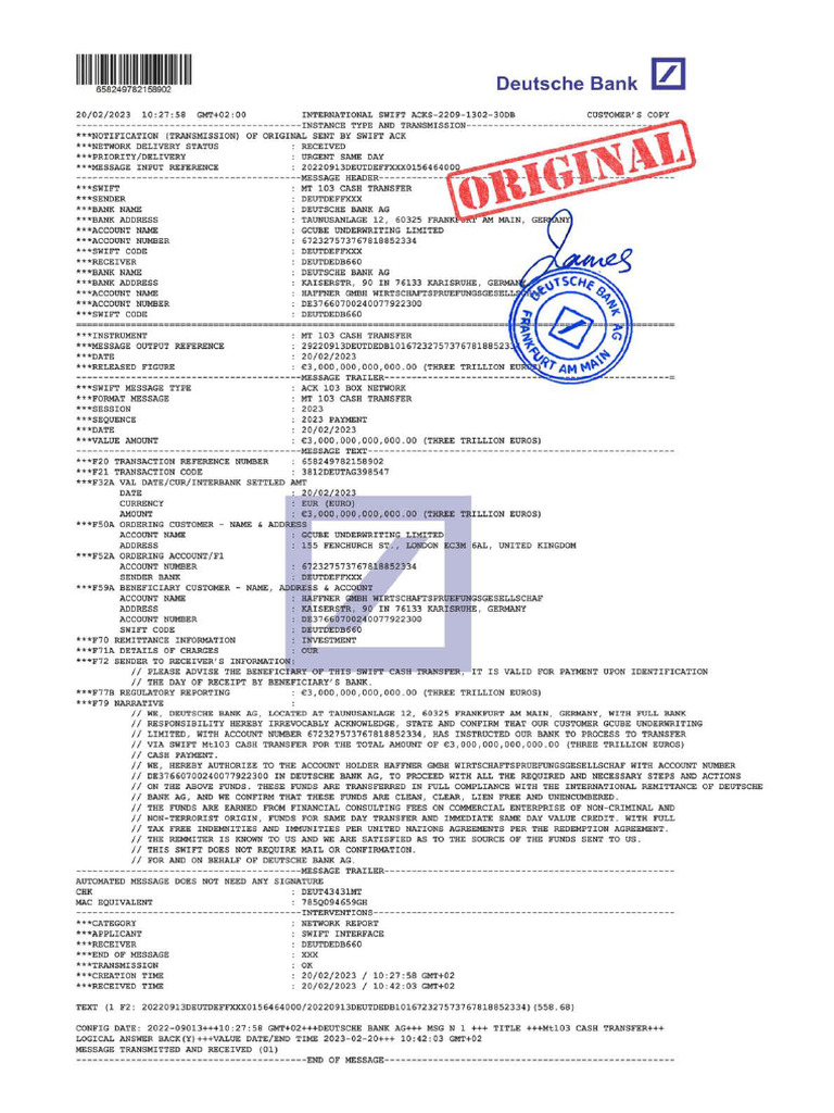 R-GCUBE HAFFNER MT103 3T WHITE SLIP 3.3.23 - Compressed | PDF