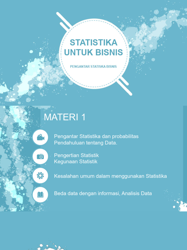 Statistika Untuk Bisnis | PDF