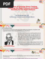 Bruce Protocol Stress Test | PDF | Treadmill | Physical Exercise