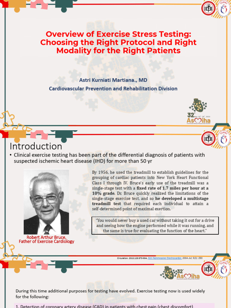 Materi 1 - WS Exercise Stress Test | PDF | Coronary Artery Disease ...