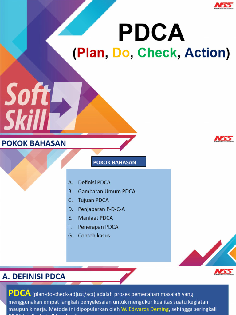 Contoh Penerapan Siklus PDCA | PDF | Bisnis | Pengembangan Diri