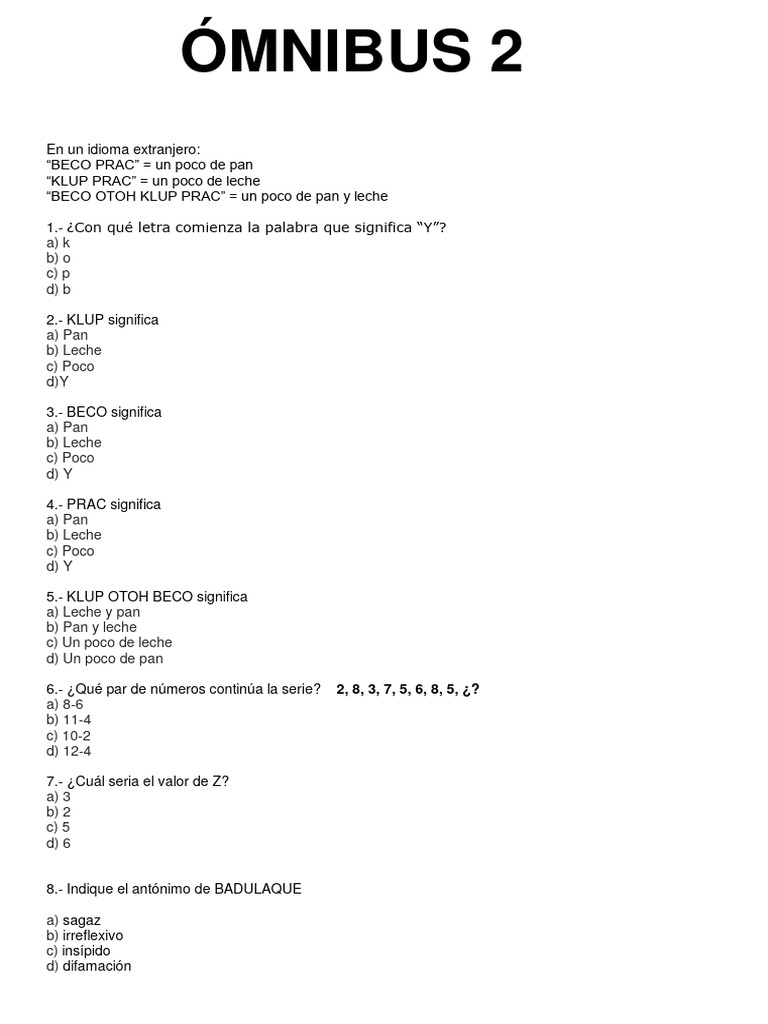 ÓMNIBUS 2 | PDF | Ajedrez