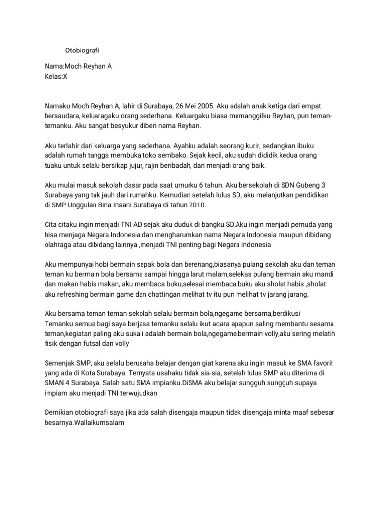 Otobiografi 2 Pdf