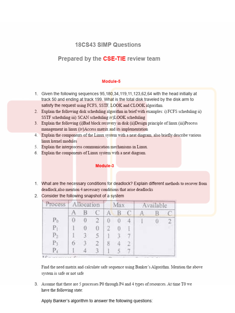 Os Super-Imp-Tie-22 (1) PDF | PDF | Process (Computing) | Scheduling (Computing)