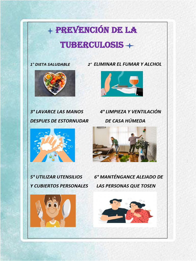 Afiche de La Prevencion Del TBC | PDF