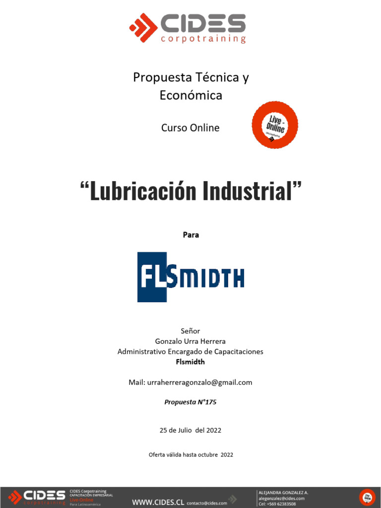 175 - PropTecEco - Flsmidth - Lubr. Industrial - Edwards - OnLine | PDF ...