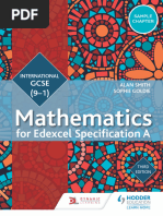 All 60 Topics - Exam Questions - Edexcel IGCSE | PDF | Area | Trigonometry