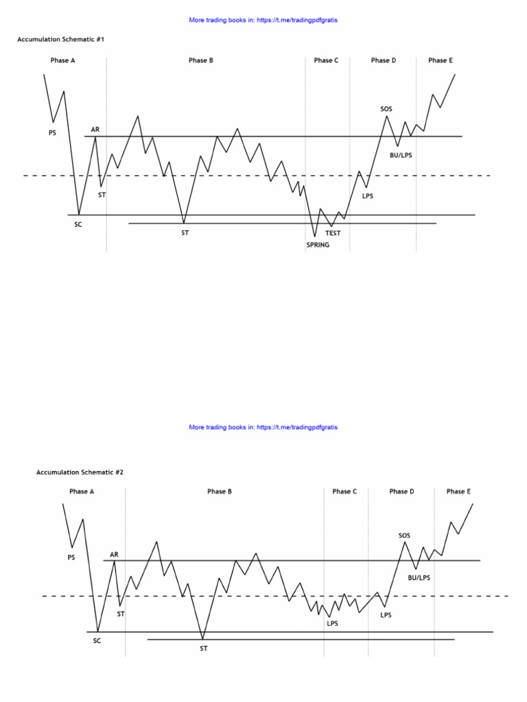 Wyckoff Trading Schematics Guide | PDF