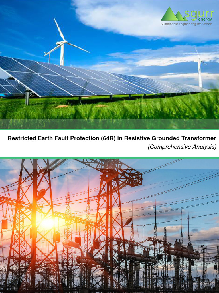 REF Protection | PDF | Transformer | Electrical Substation