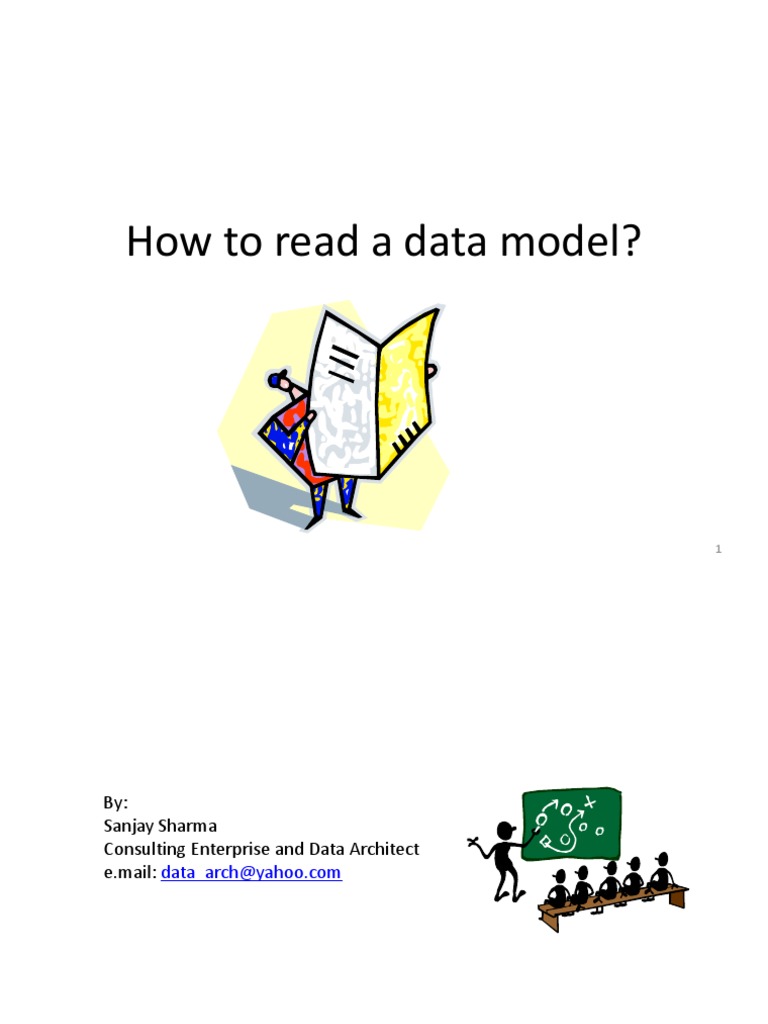 How To Read A Data Model | PDF | Data Model | Conceptual Model