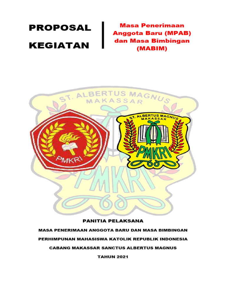 Proposal Mpab-Mabim 2021 | PDF