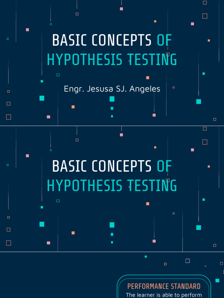 Basic Concepts of Hypothesis Testing Discussion | PDF | P Value ...