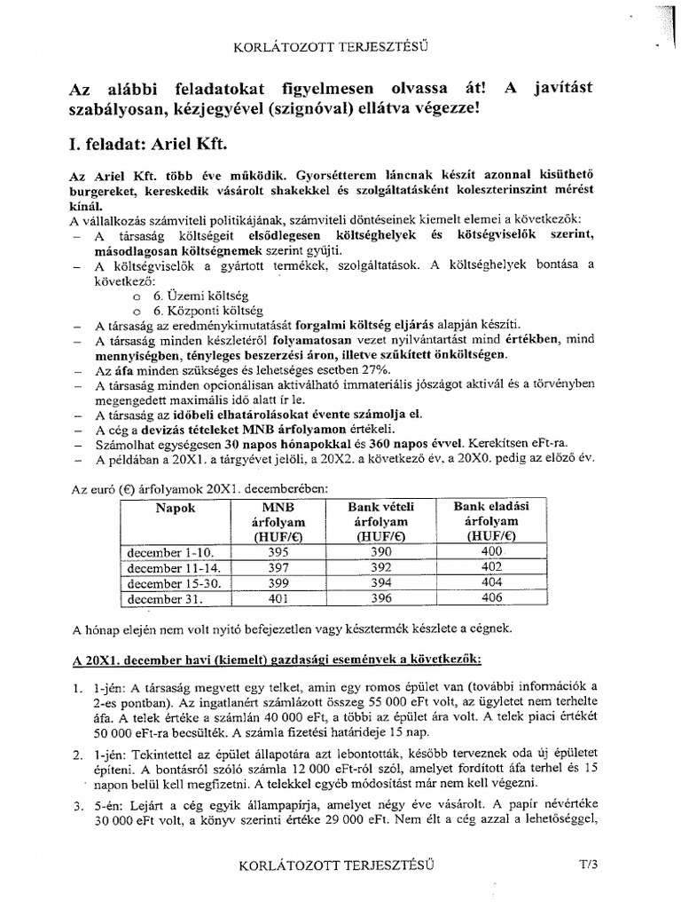 20230612_Számviteli feladatok_T | PDF