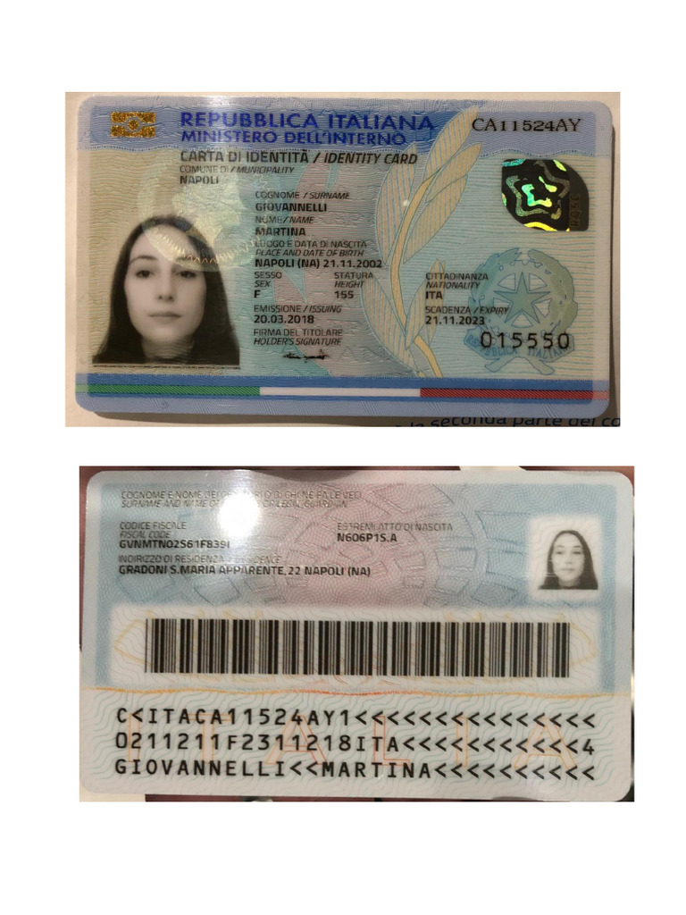 Carta Identità | PDF