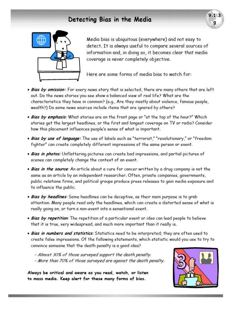 Detecting Bias in The Media | PDF | Bias | News