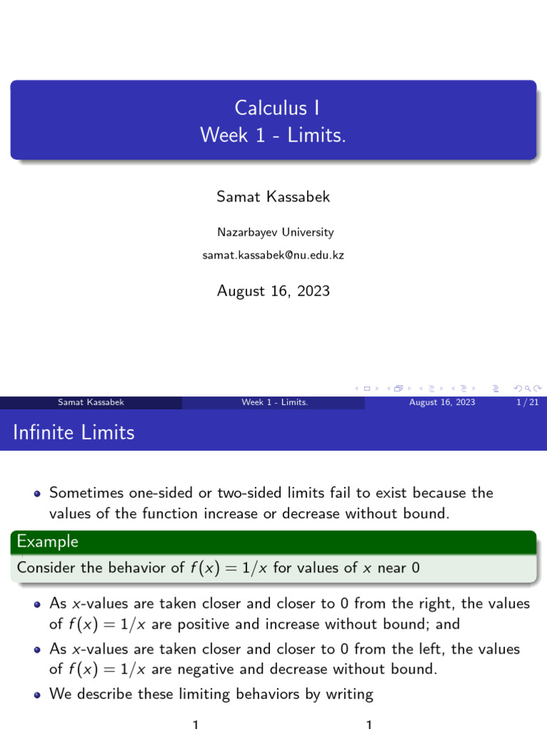 Lecture 1.2 | PDF | Limit (Mathematics) | Mathematics Lecture 1.2 | PDF | Limit (Mathematics) | Mathematics