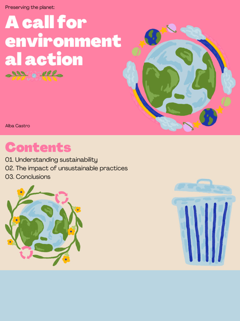 Pink and Blue Environment Future Modern Presentation - 20230920 ...