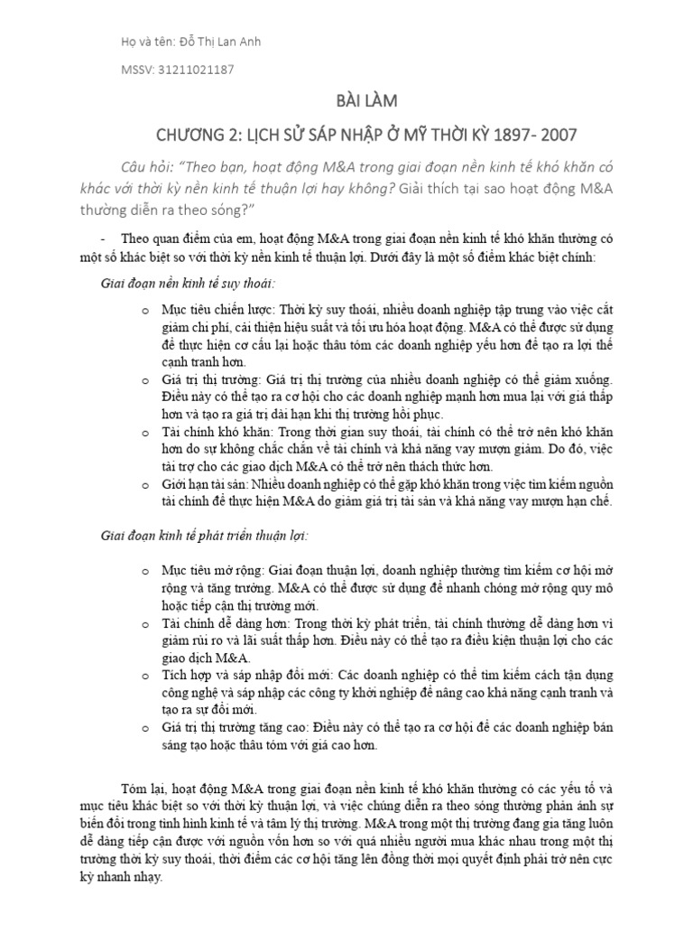 Đỗ Thị Lan Anh MA Chapter 2 | PDF