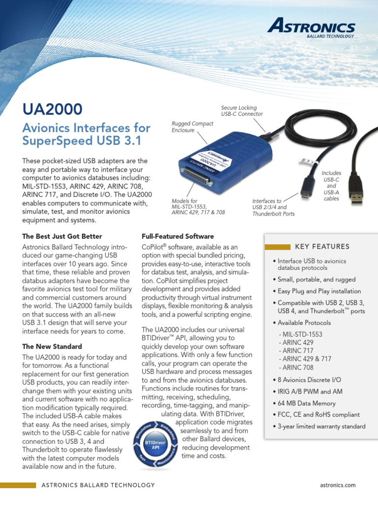 UA2000 | PDF | Usb | Computer Architecture