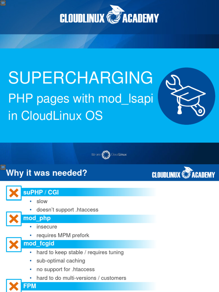 CloudLinux Academy Mod Lsapi | PDF | Php | Web Server