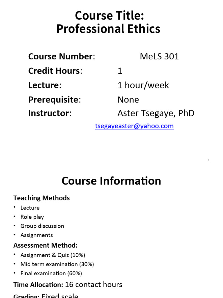 Prof. Ethics | PDF | Informed Consent | Utilitarianism