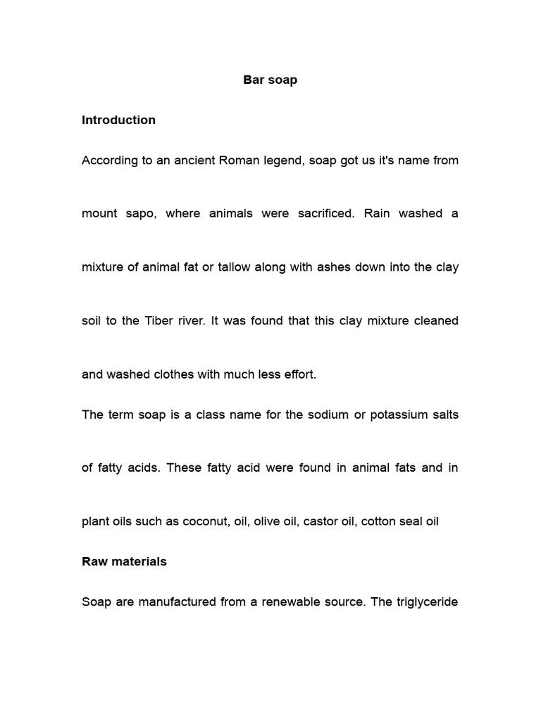 Bar Soap New Edition | PDF | Soap | Sodium Hydroxide