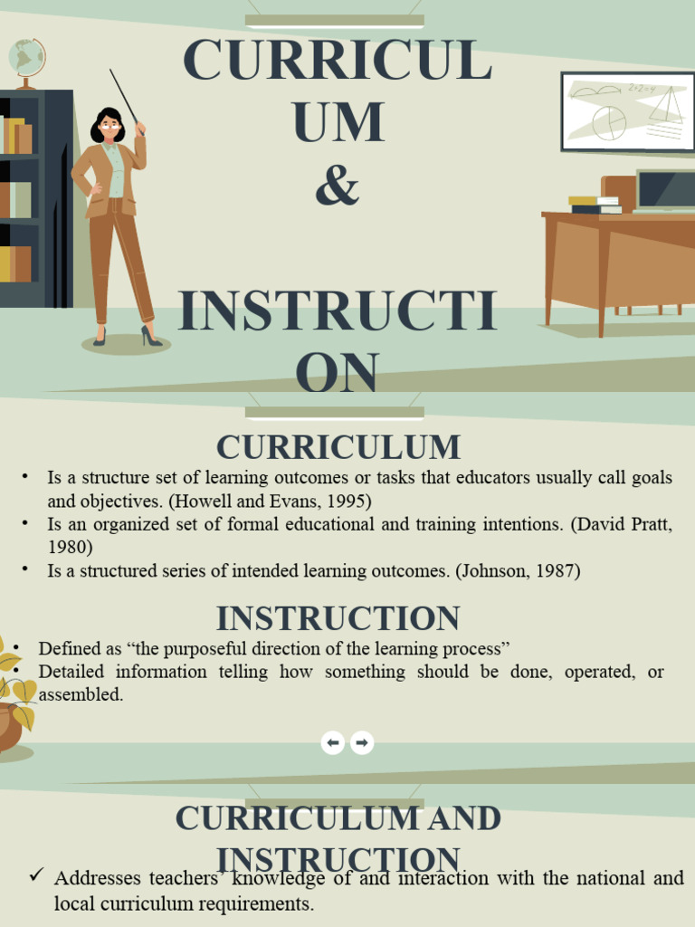 Curriculum and Instruction | PDF | Curriculum | Learning