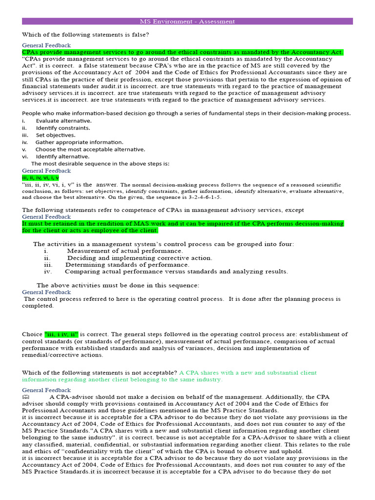 MS Environment Keys | PDF | Certified Public Accountant | Accounting