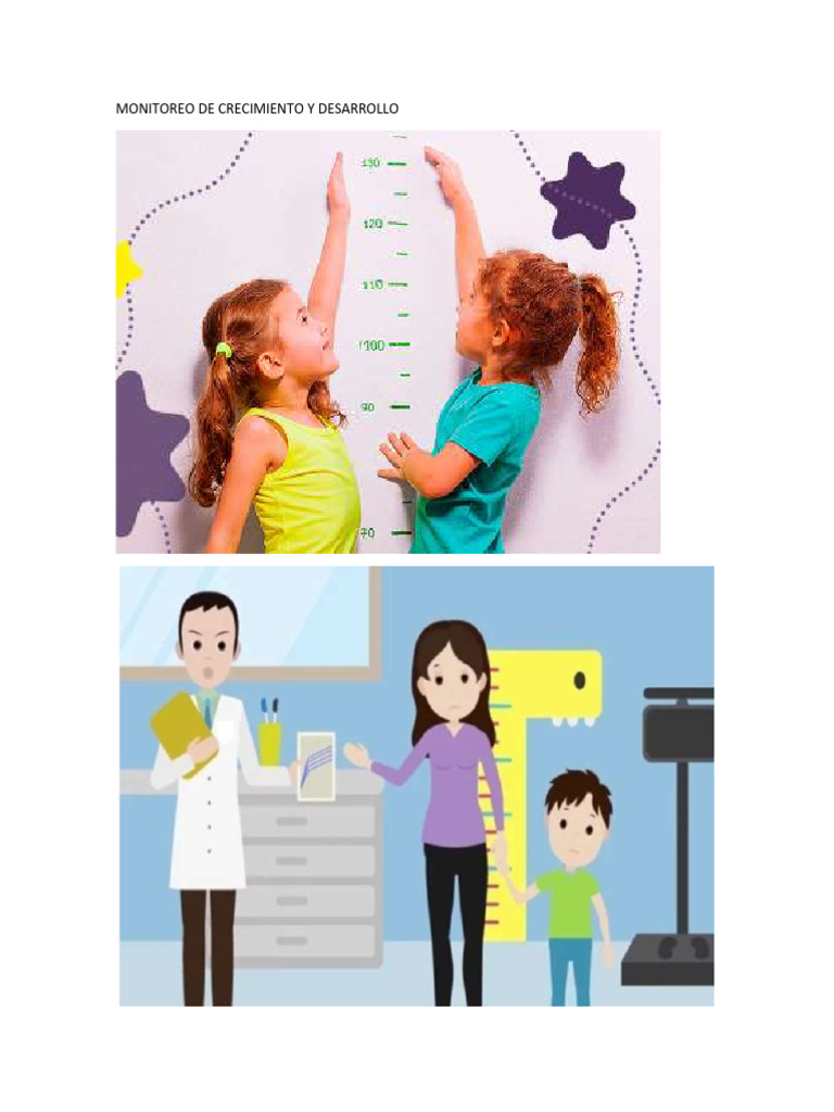 Monitoreo de Crecimiento y Desarrollo | PDF