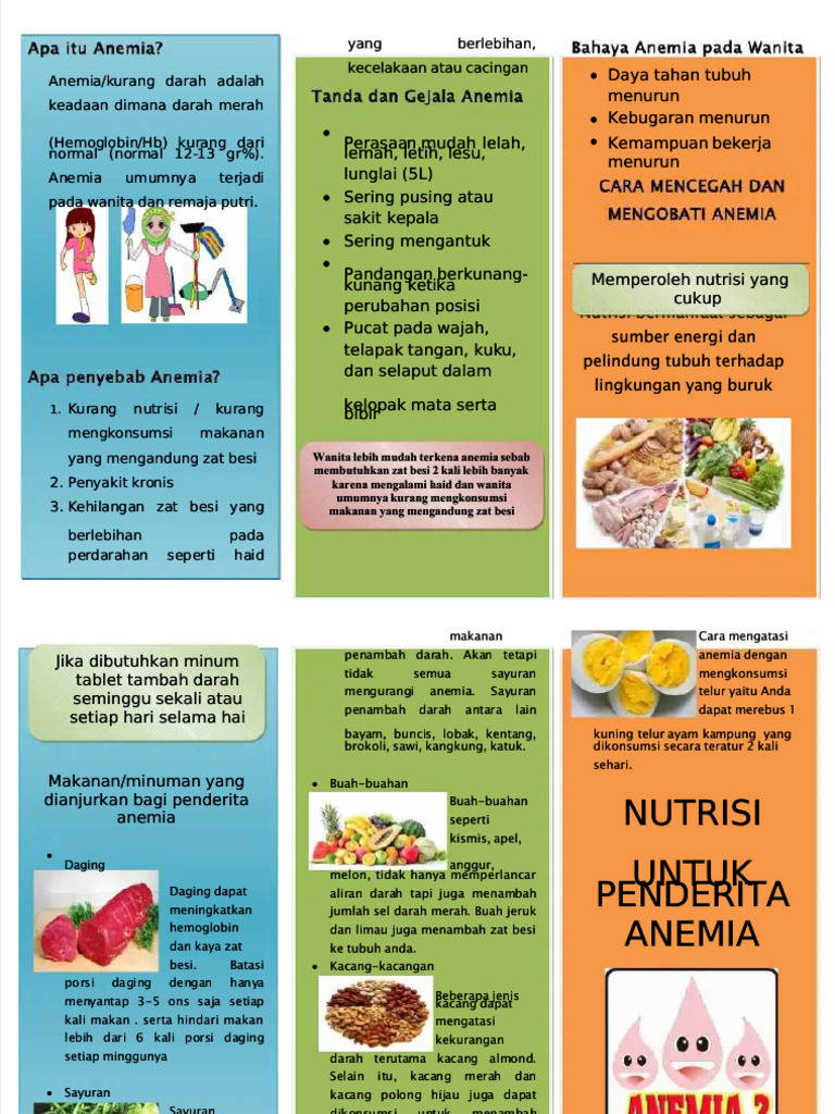 PDF Leaflet Anemia Compress | PDF