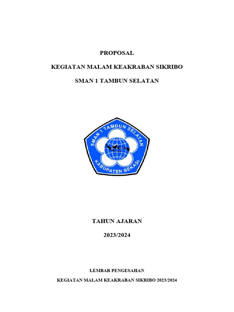 (MAKRAB) Proposal 1 | PDF (MAKRAB) Proposal 1 | PDF