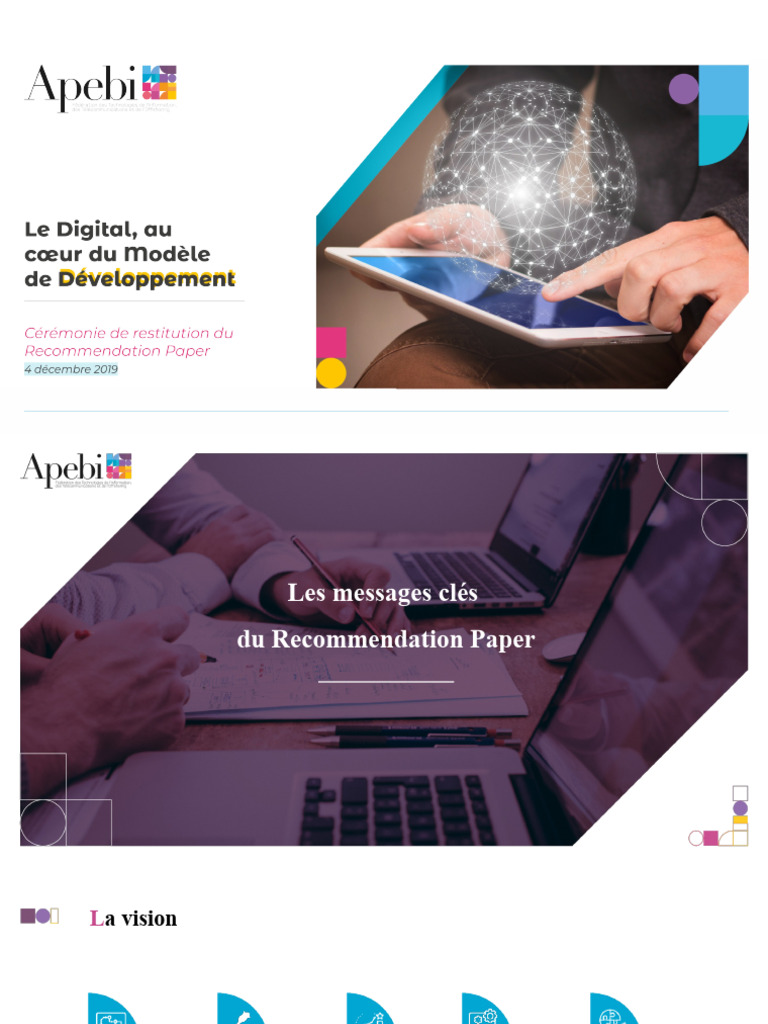 APEBI Recommendation-Paper V4 29112019-2 | PDF | Big data | Fibre optique