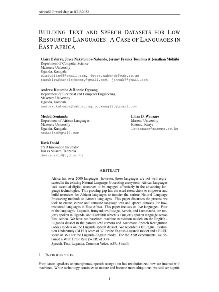 Building Text and Speech Datas | PDF | Speech Recognition | Creative Commons License