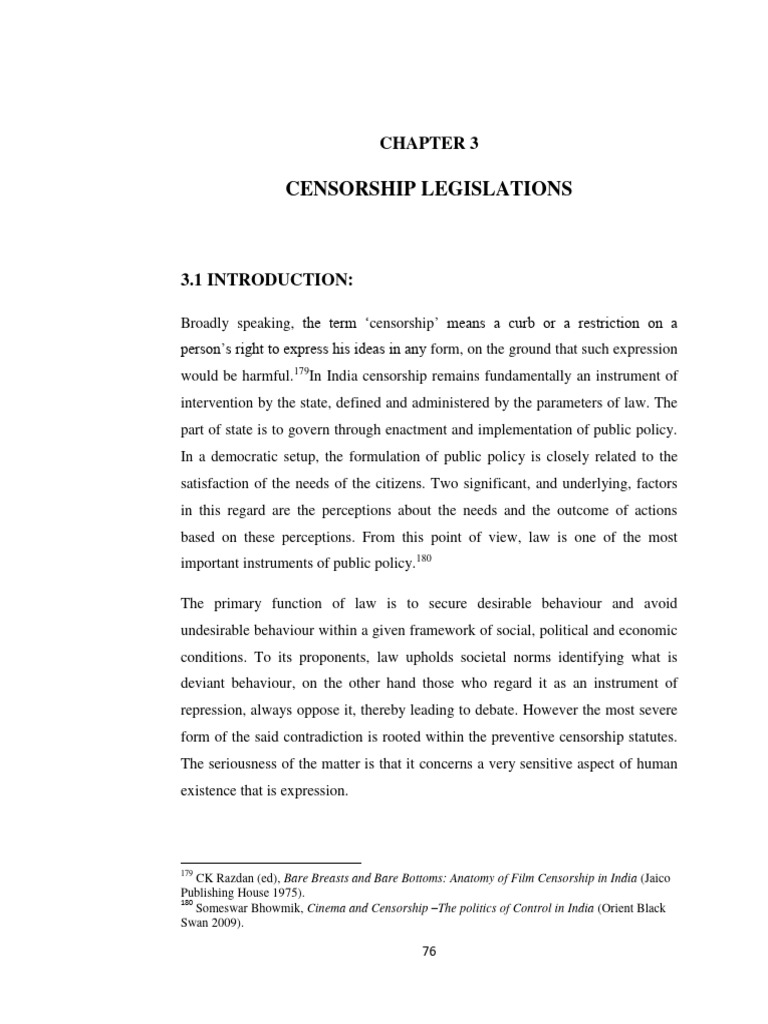 08 Chapter 3 PDF | PDF | Censorship | Defamation