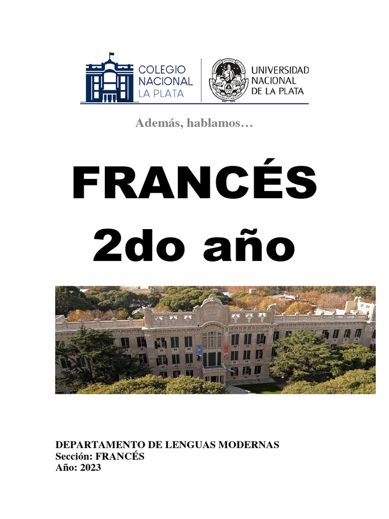 Libro 2do Año Francés OCR | PDF | Langues en Europe | Communication humaine