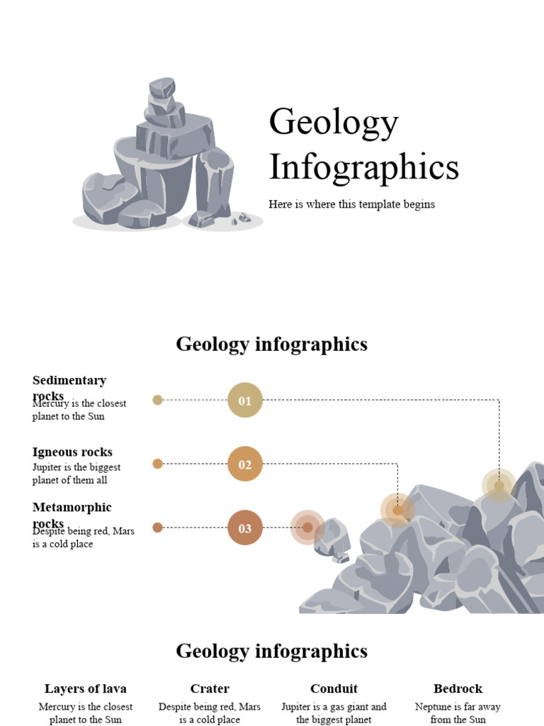 Geology Infographics by Slidesgo | PDF | Planets | Planets In Astrology